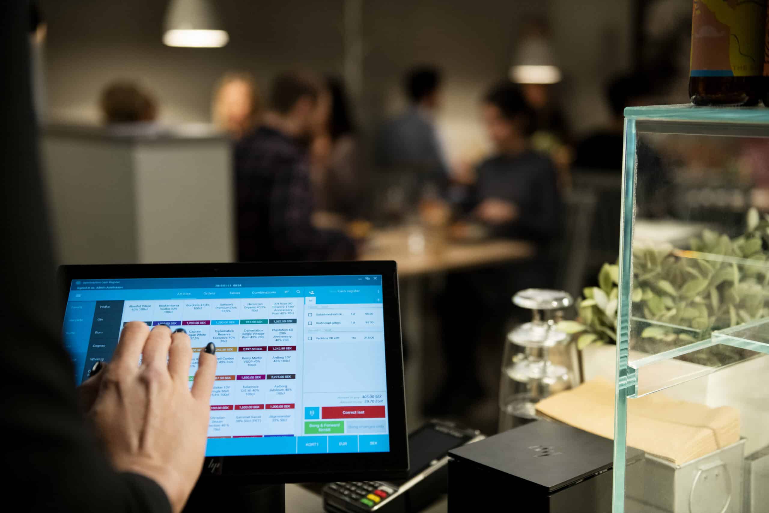 Kassesystem for restaurant og bar | Open One